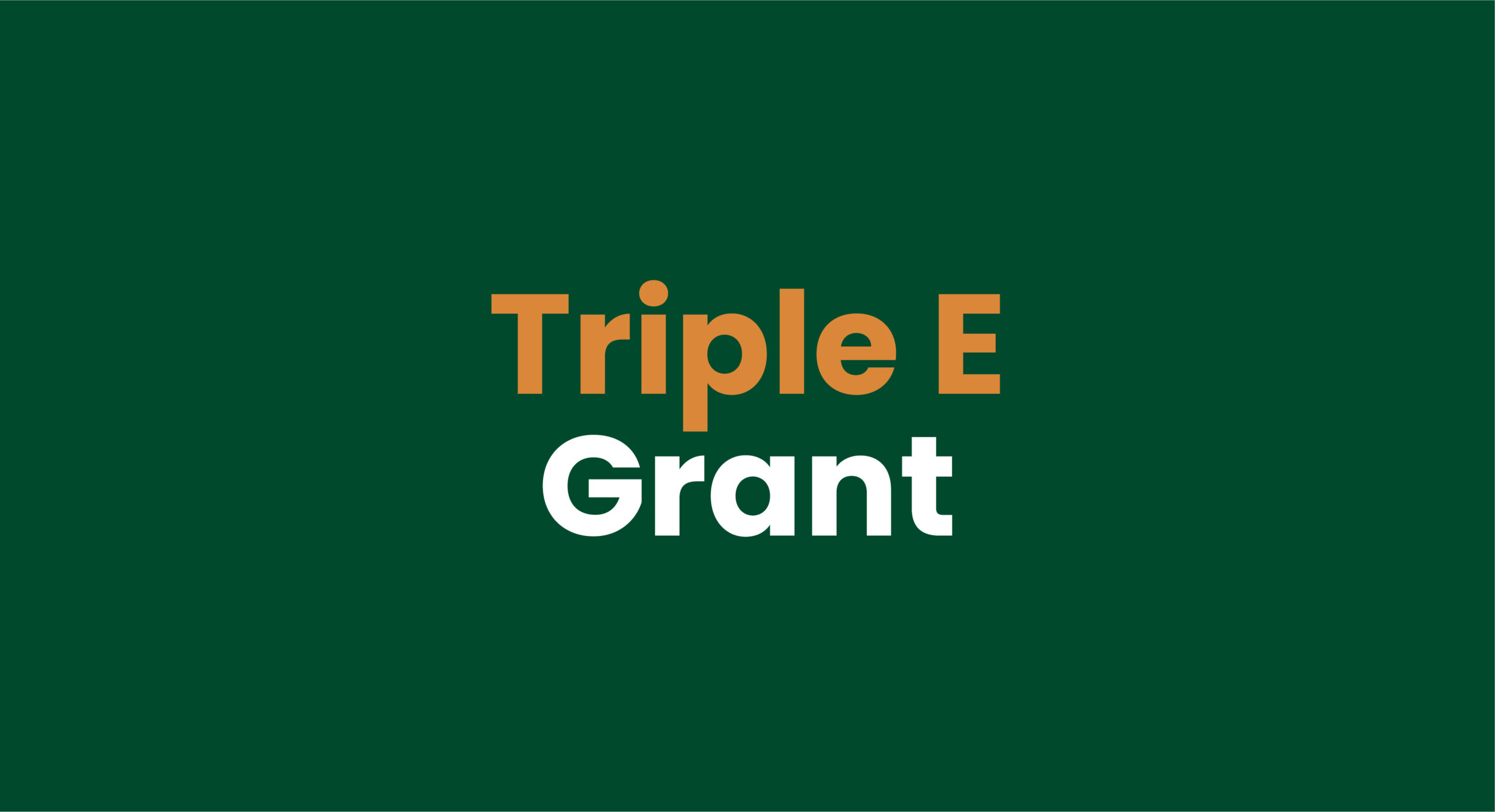 Triple E - Piedmont Community College