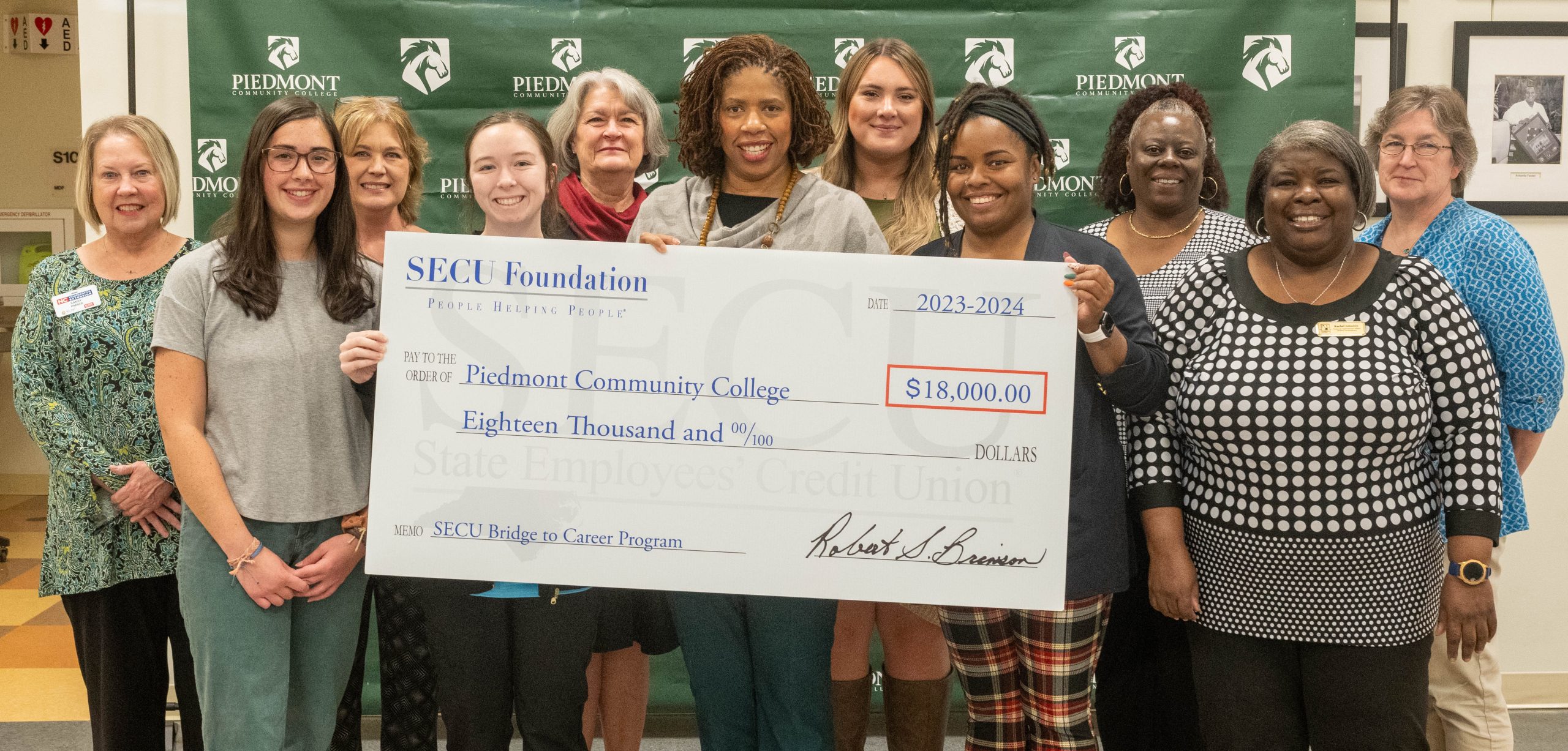 PCC Holds SECU Bridge to Career Program Award Ceremony - Piedmont ...